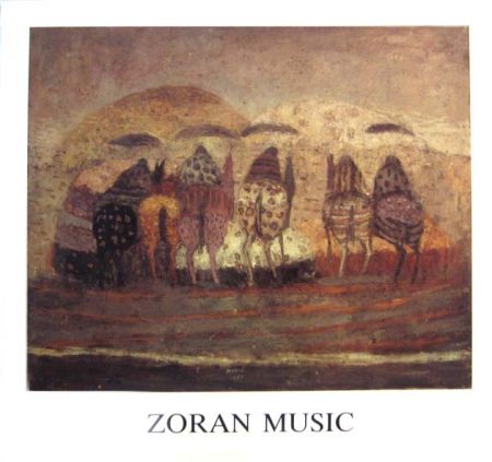 Zoran Music, lithographies, gravures et livres, estampes originales