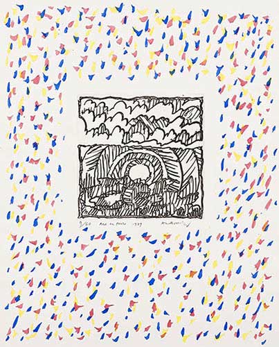 Pierre Alechinsky, lithographies et gravures signées, estampes