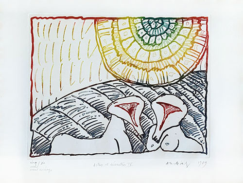 Pierre Alechinsky, lithographies et gravures signées, estampes